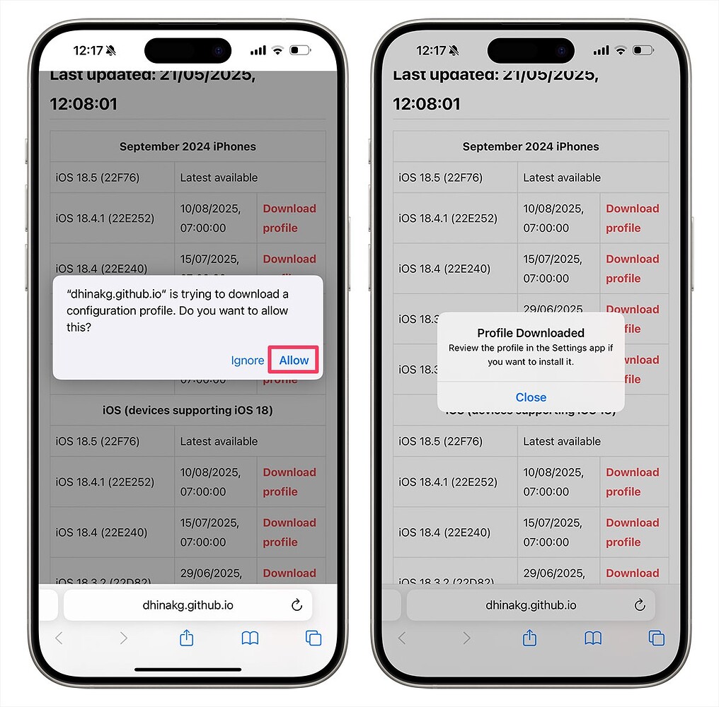 How to Update from iOS Beta to an Unsigned Official Release Using ...