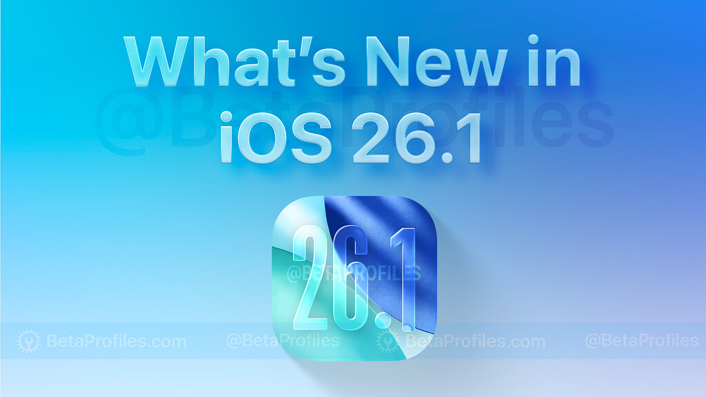 iOS 26.1: All the New Features, Changes, and Liquid Glass Upgrades ...